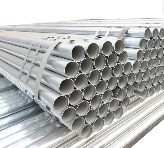 0.5-25mm Galvanized Steel Pipe Fluid Structure EN Galvanized Metal Pipe