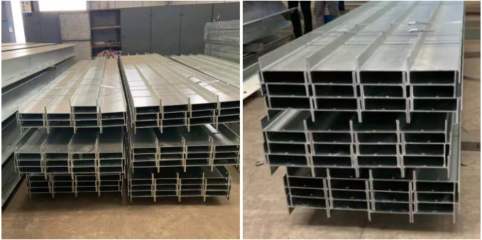 27 Foot 8 Inch Galvanized I Beam 120 X 100 Hot Dip Hot Roll European ...