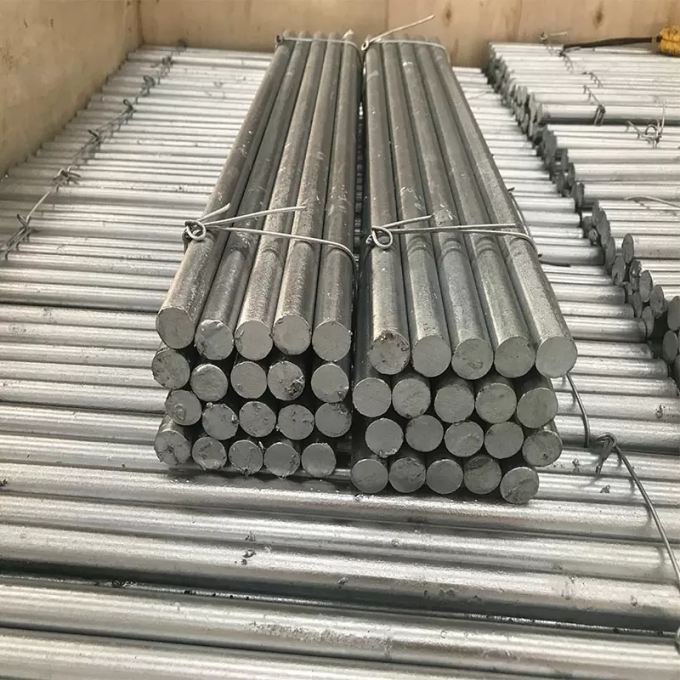 Rebar Iron Galvanised Steel Bar DIN A36 S235JR S355JR For Construction