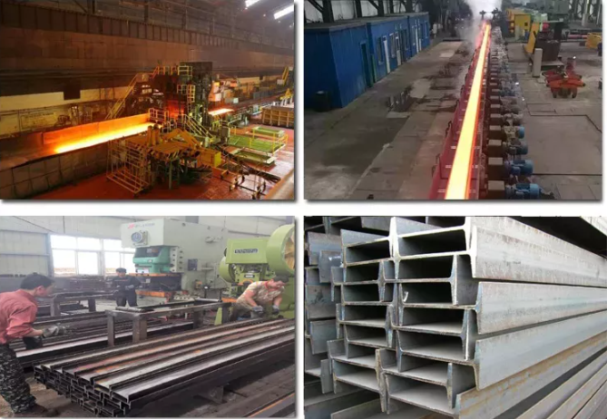 A36 Structural Steel Beam Galvanised Steel RSJ 6m 12m LIANZHONG