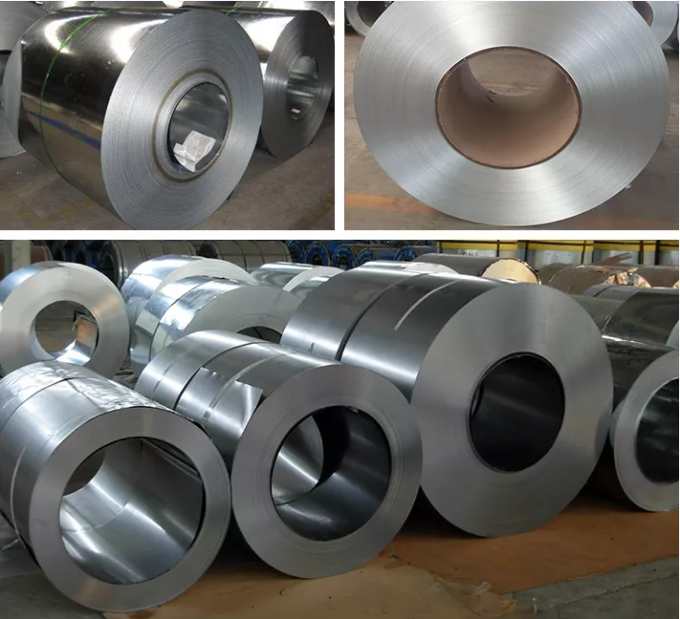 JIS G3313 EGI Electro Galvanized Steel Coil SPCE SUS DIN GB 600mm ID