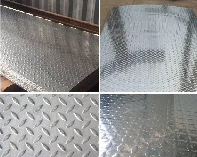 Q195 Q345 A36 Gi Chequered Plate 1.2MM 2.0MM 4.5MM ASTM Boiler Plate Steel