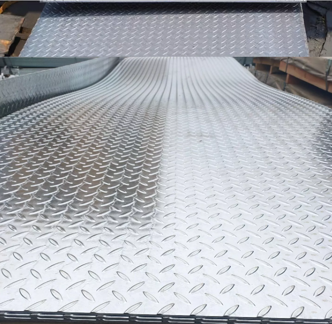 Q195 Q345 A36 Gi Chequered Plate 1.2MM 2.0MM 4.5MM ASTM Boiler Plate Steel