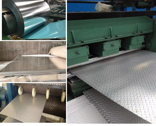 Q195 Q345 A36 Gi Chequered Plate 1.2MM 2.0MM 4.5MM ASTM Boiler Plate Steel