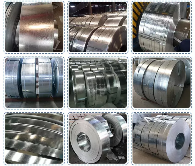 ASTM SGCC Galvanized Steel Strip 6mm Strip Galvanized Coating