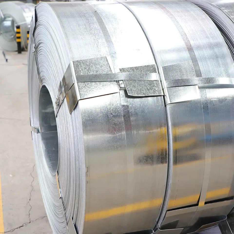 Hot Dip Gi Galvanized Steel Strip 0.8mm Z40g SGCC SGCH Width 30mm-850mm ...